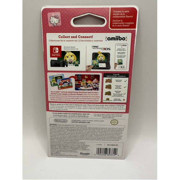 Nintendo | Video Games & Consoles | Animal Crossing Sanrio Collaboration Pack 6 Amiibo Cards ...
